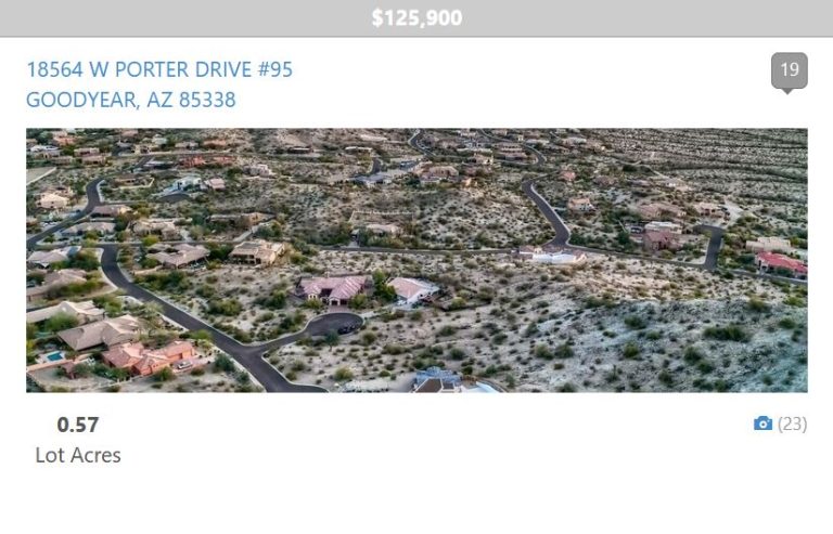 Custom Lots To Build Your New Home In Estrella Mountain Ranch