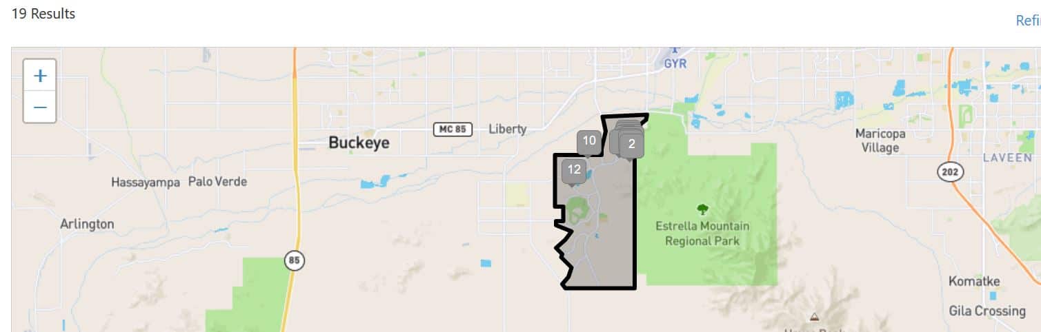 Custom Lots To Build Your New Home In Estrella Mountain Ranch